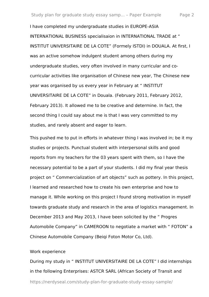 Study Plan For Graduate Study Essay Sample 763 Words NerdySeal study-plan-for-graduate-study-essay-sample-763-words-nerdyseal