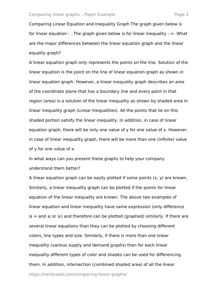 Comparing Linear Graphs 378 Words NerdySeal comparing-linear-graphs-378-words-nerdyseal